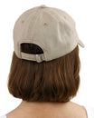 G&L Khaki Baseball Cap - Khaki / One Size - Grace and Lace