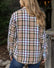 Reversible Tan/Olive Plaid Corduroy Shacket - Tan/Olive Plaid / XL ...