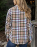 Reversible Tan/Olive Plaid Corduroy Shacket - Tan/Olive Plaid / XL ...