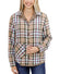 Reversible Tan/Olive Plaid Corduroy Shacket - Tan/Olive Plaid / XL ...