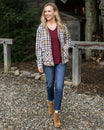 Reversible Tan/Olive Plaid Corduroy Shacket - Tan/Olive Plaid / XL ...