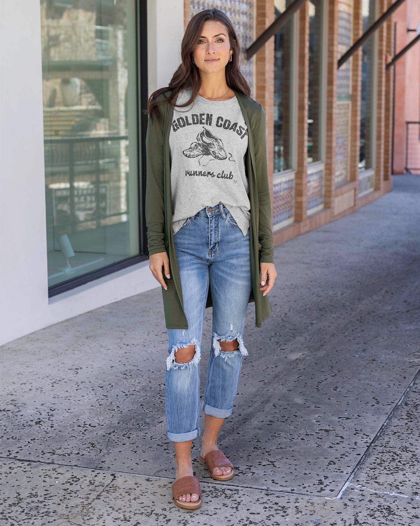 Vintage Fit Any Day Graphic Tee - Runner's Club - FINAL SALE - Grace ...